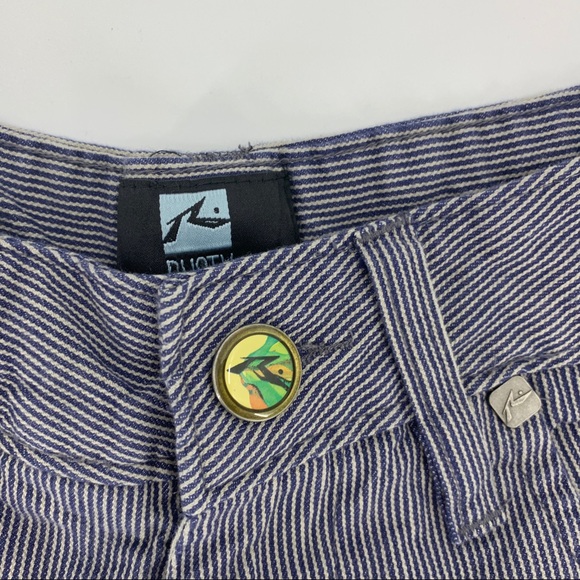 Rusty | Shorts | Rusty Mens Striped Shorts Blue Plaid | Poshmark